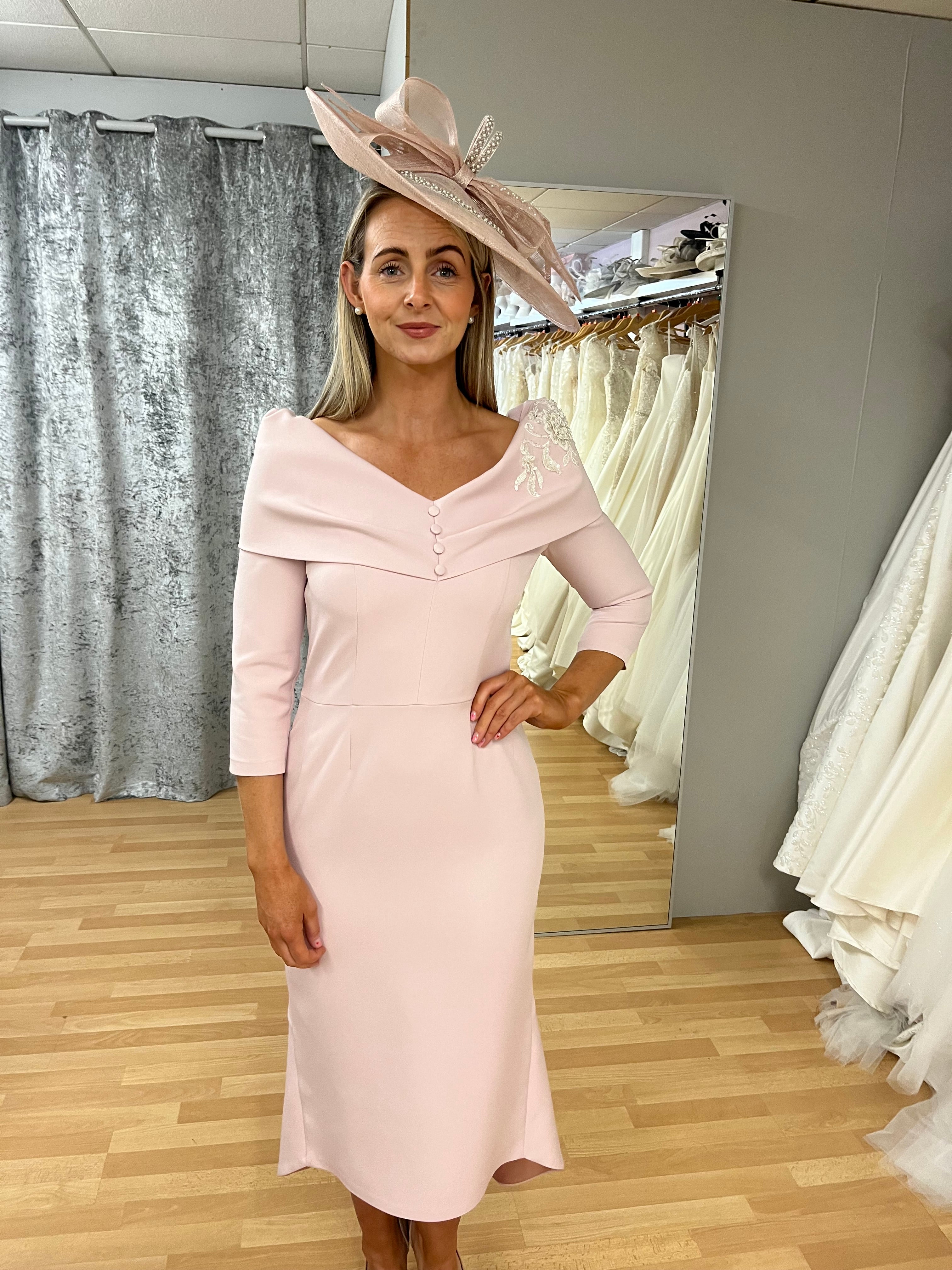 Anoola D316 Pink Mother Of The Bride/Groom Dress Size 10 – Loft Bridal