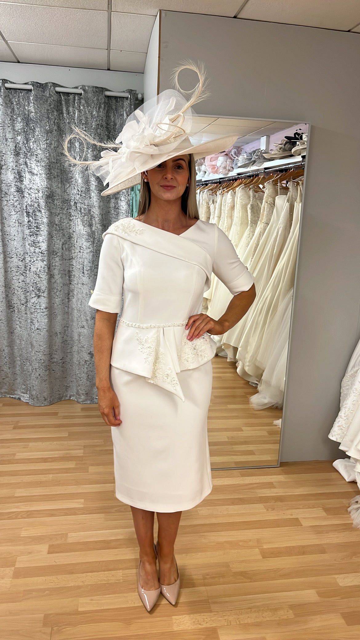 Anoola D301 Ivory Mother Of The Bride Dress Size 12 – Loft Bridal