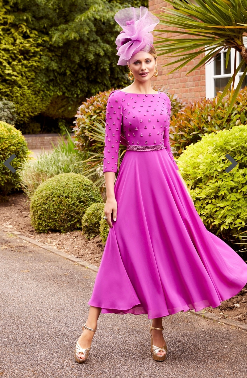 Veni Infantino Magenta Mother Of The Bride/Groom Dress Size 20 – Loft ...