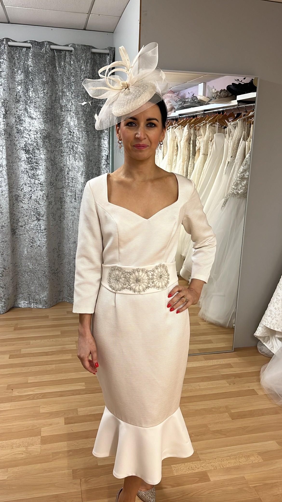 Anoola Ivory Mother Of The Bride/Groom Dress & Jacket Size 10 – Loft Bridal