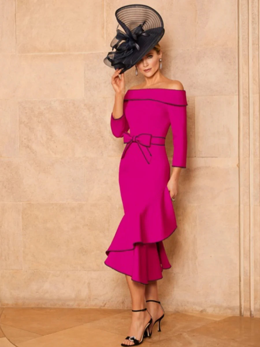 Veni Infantino 991920 Magenta/Navy Mother Of The Bride/Groom Dress Siz ...